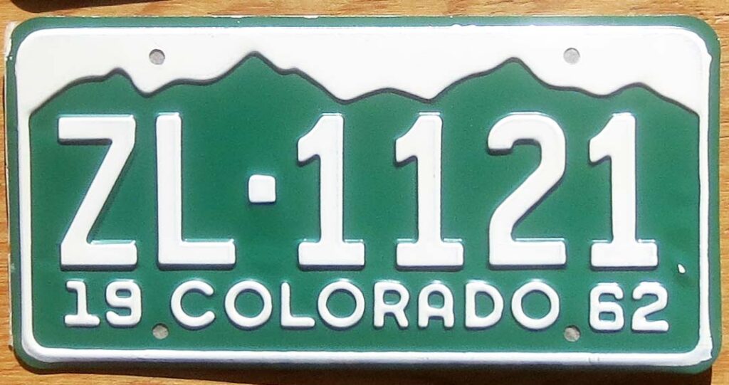 Colorado | Product categories | Automobile License Plate Store ...