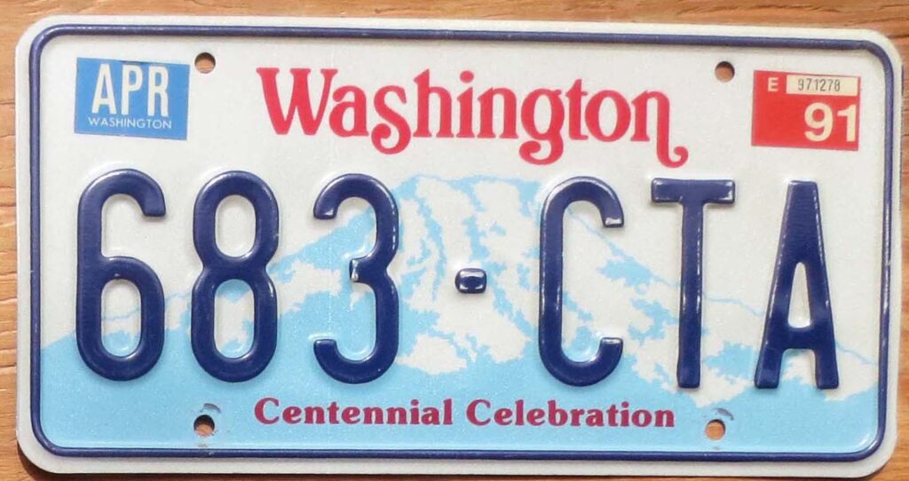 Washington | Product categories | Automobile License Plate Store ...