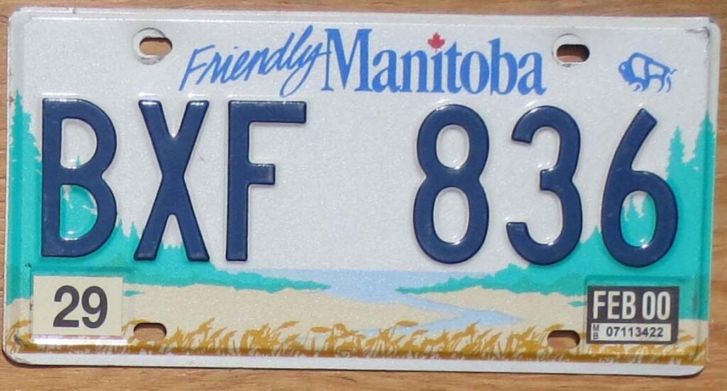 Manitoba | Product categories | Automobile License Plate Store ...