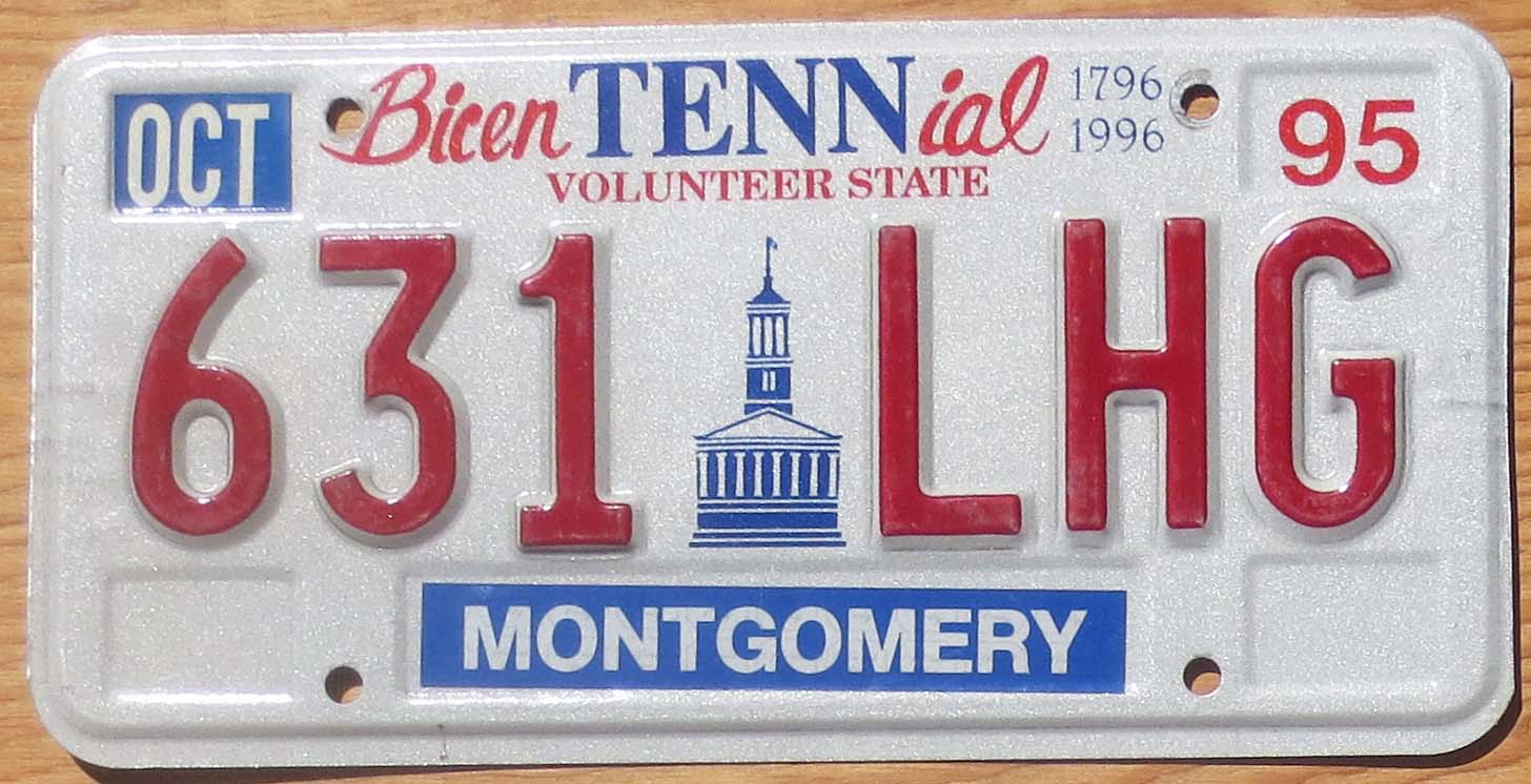 Tennessee Archives - Automobile License Plate Store: Collectible ...