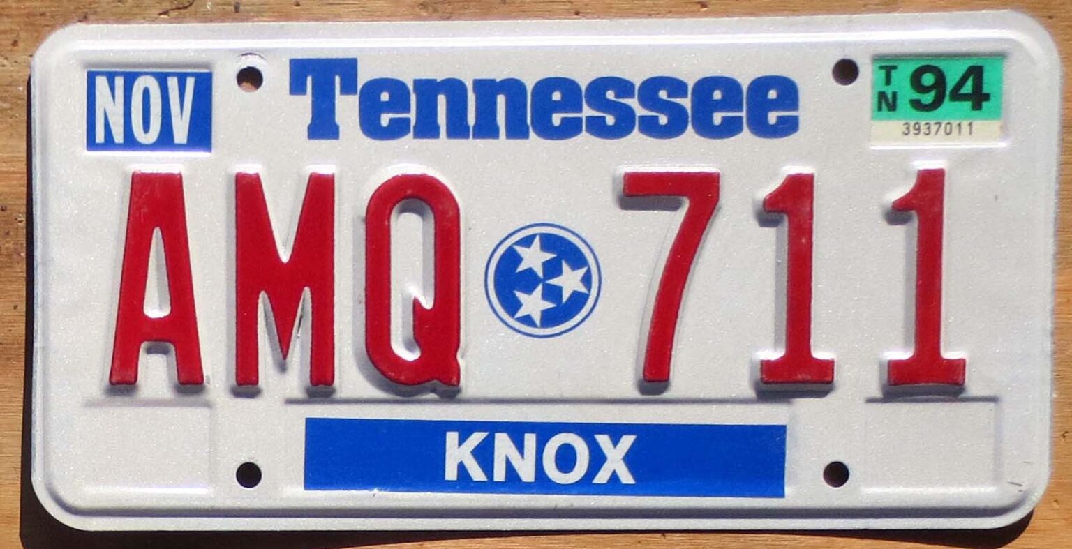 Tennessee Archives - Automobile License Plate Store: Collectible ...