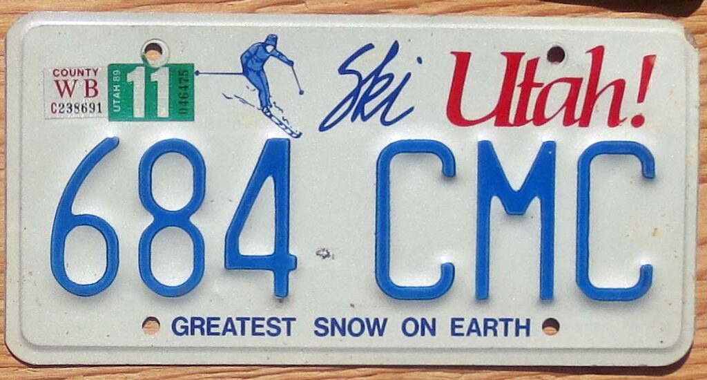 Utah Archives - Automobile License Plate Store: Collectible License ...