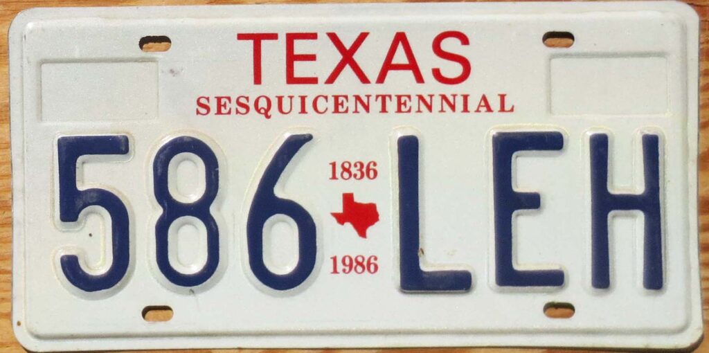 Texas Archives - Automobile License Plate Store: Collectible License ...
