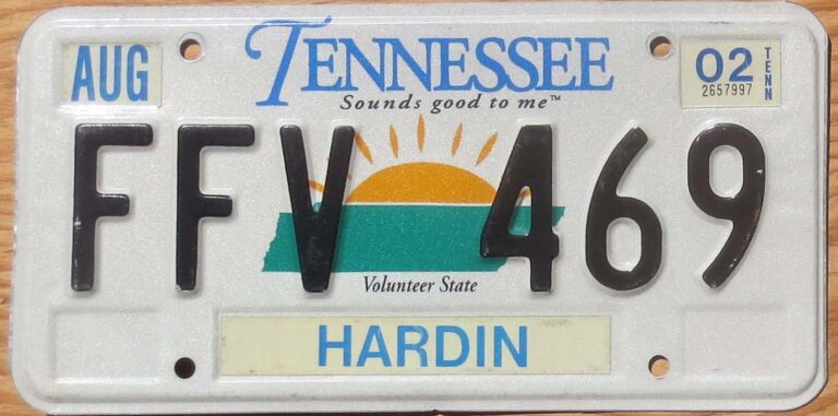 Tennessee | Product categories | Automobile License Plate Store ...