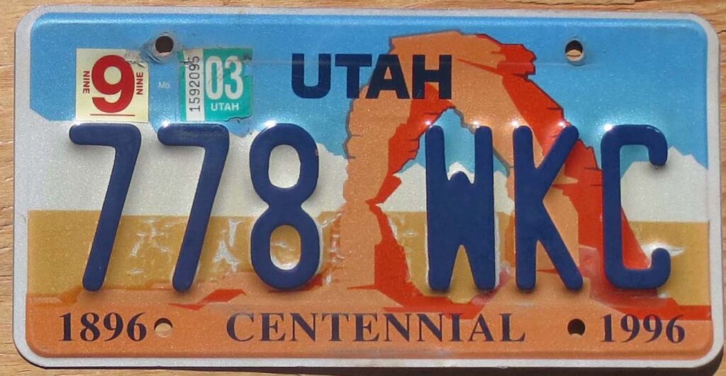 Utah | Product categories | Automobile License Plate Store: Collectible ...