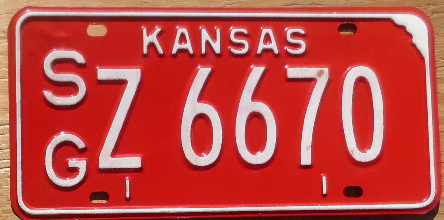 Kansas | Product categories | Automobile License Plate Store ...