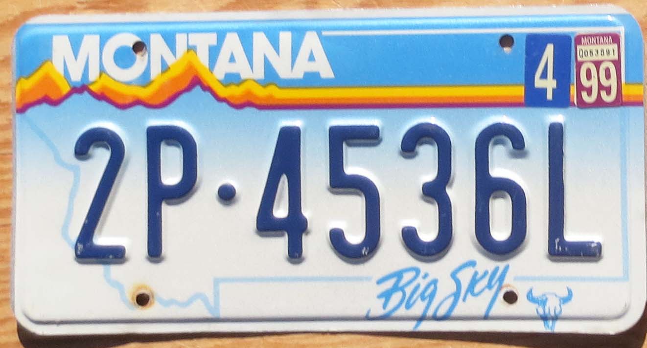 Montana | Product categories | Automobile License Plate Store ...