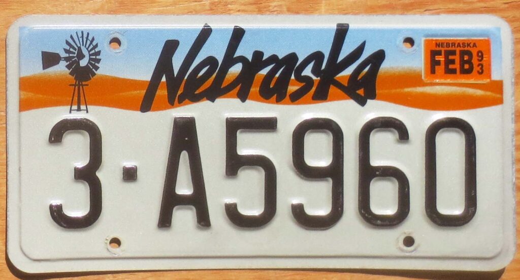 Nebraska | Product categories | Automobile License Plate Store ...