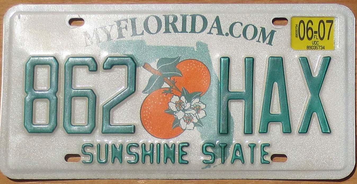 Florida | Product categories | Automobile License Plate Store ...
