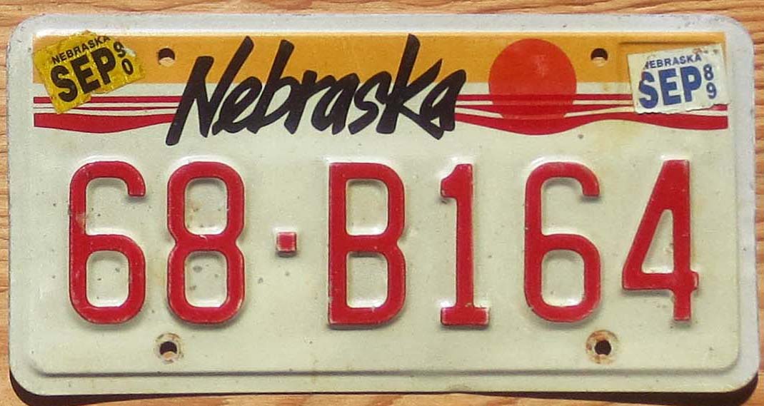 Nebraska | Product categories | Automobile License Plate Store ...