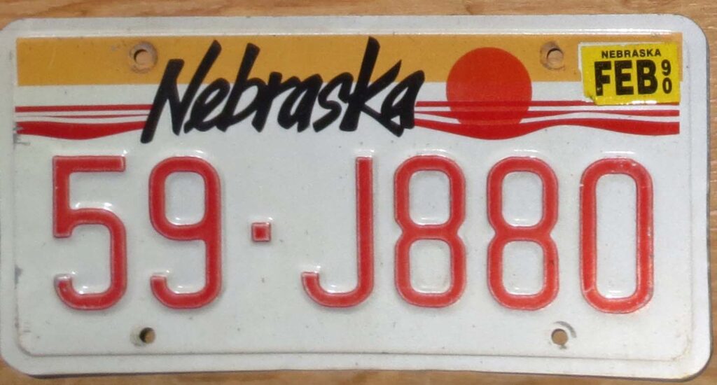 Nebraska | Product categories | Automobile License Plate Store ...