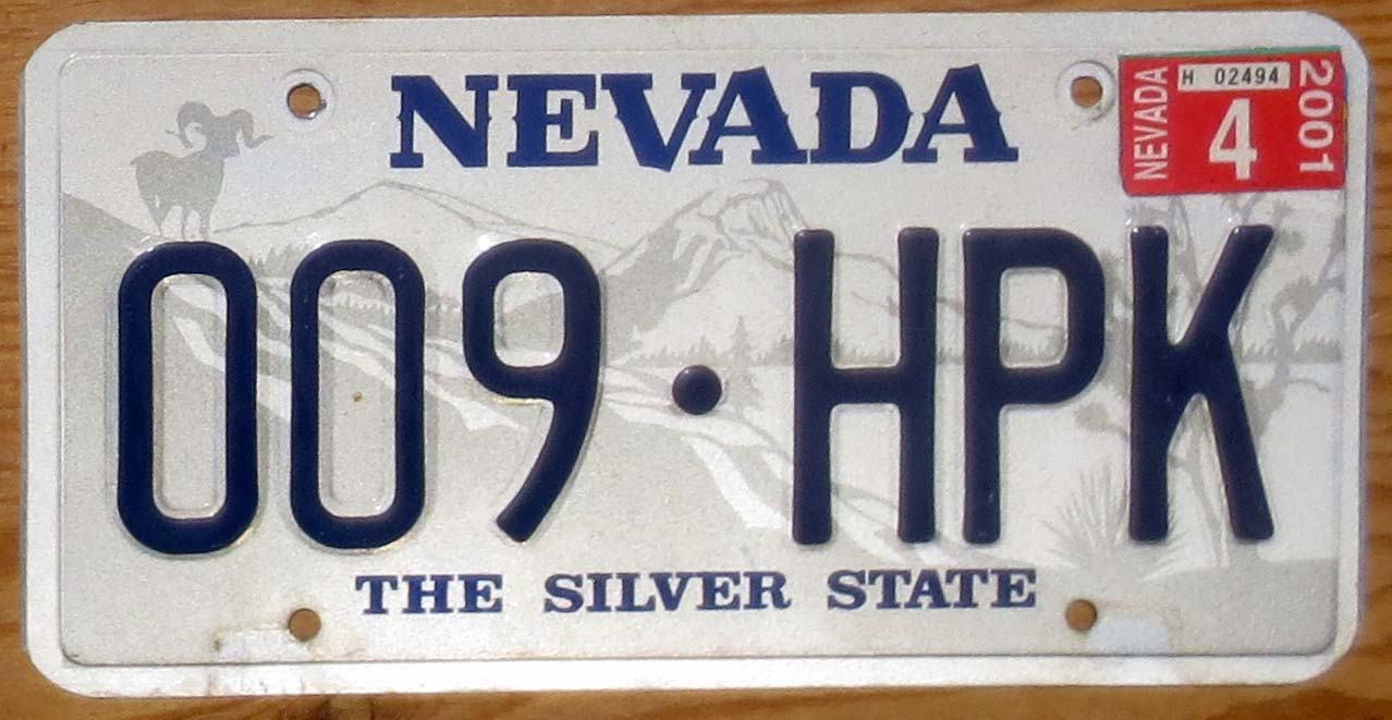 Nevada | Product categories | Automobile License Plate Store ...