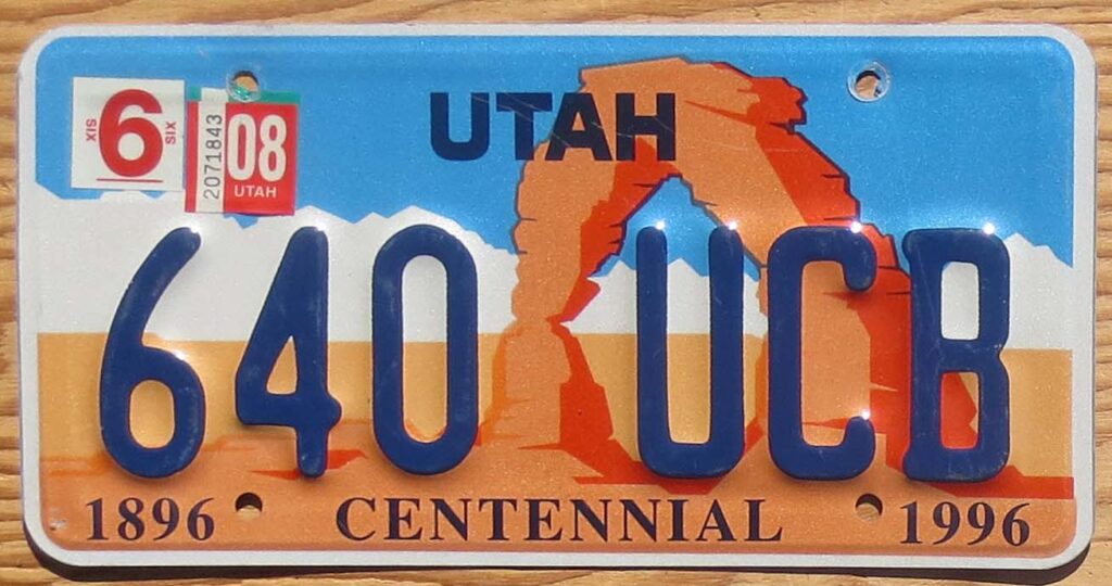 Utah | Product categories | Automobile License Plate Store: Collectible ...