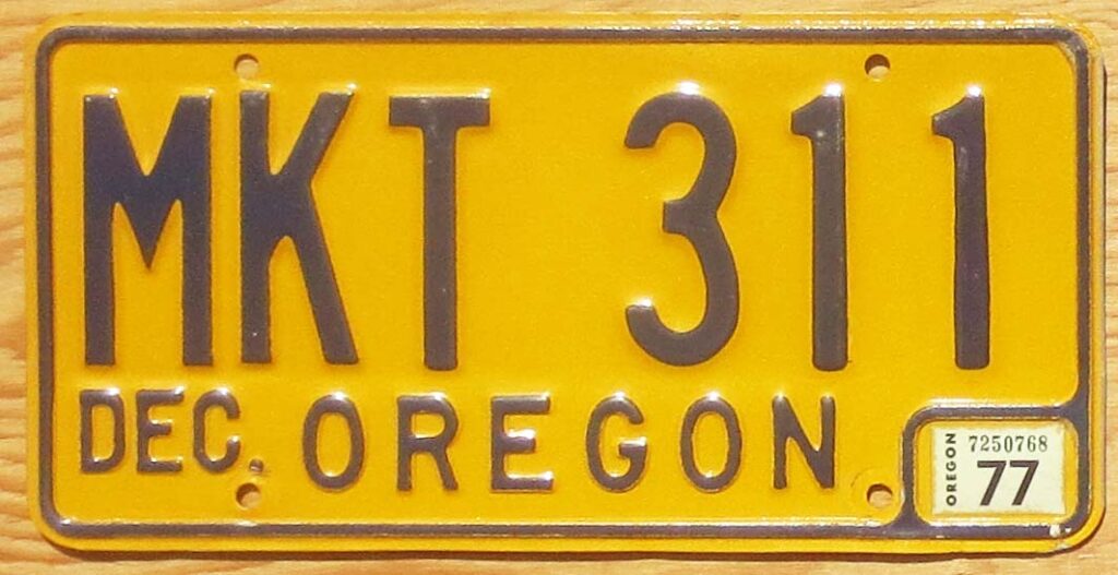 Oregon Archives - Automobile License Plate Store: Collectible License ...