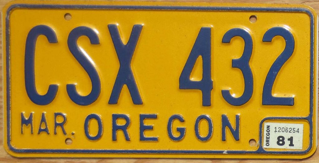 Oregon Archives - Automobile License Plate Store: Collectible License ...