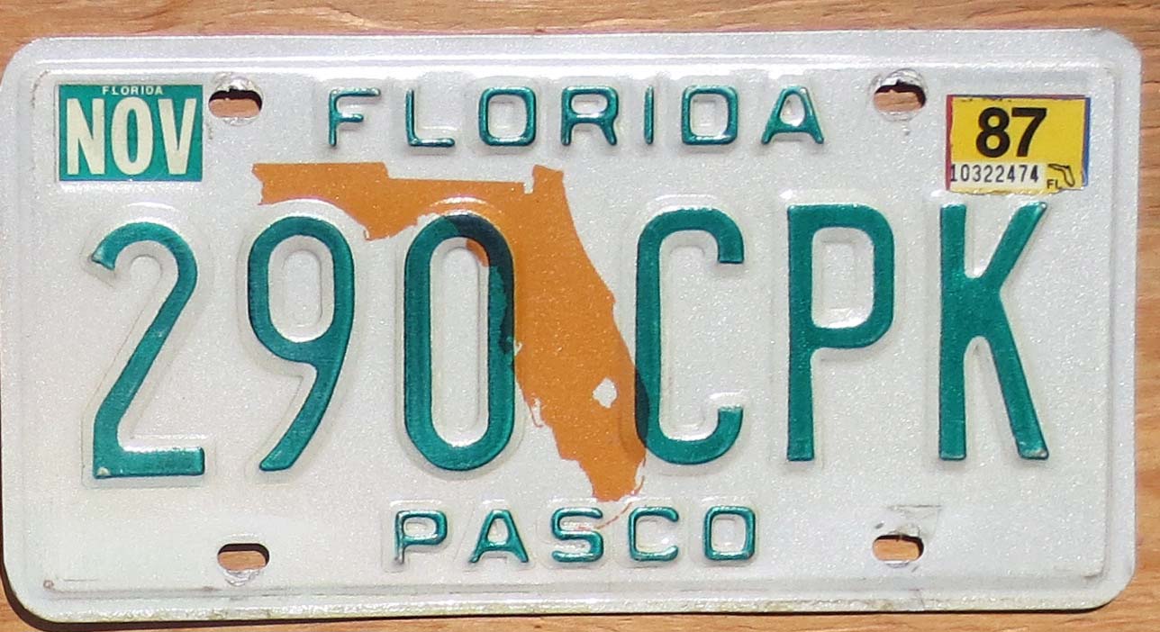 Florida | Product categories | Automobile License Plate Store ...