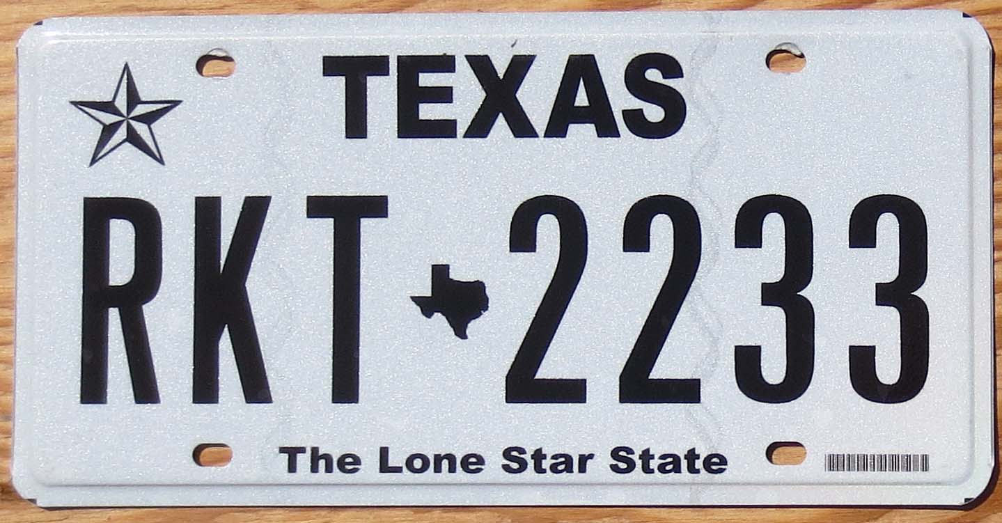 Texas Archives - Automobile License Plate Store: Collectible License ...