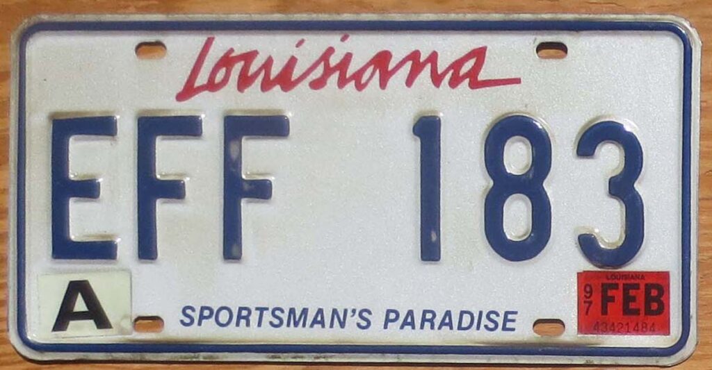 Louisiana | Product categories | Automobile License Plate Store ...