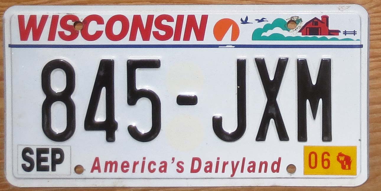 Wisconsin | Product categories | Automobile License Plate Store ...