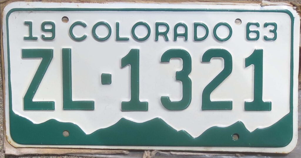 Colorado | Product categories | Automobile License Plate Store ...