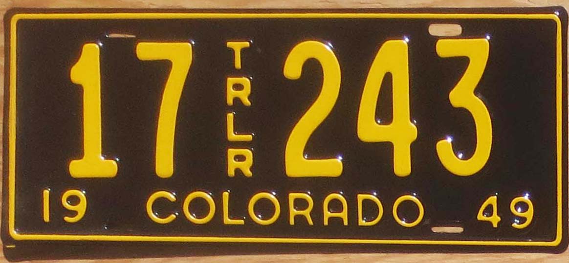 Colorado | Product categories | Automobile License Plate Store ...