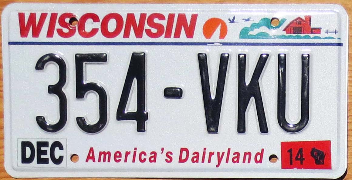 Wisconsin | Product categories | Automobile License Plate Store ...