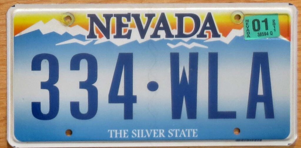 Nevada | Product categories | Automobile License Plate Store ...