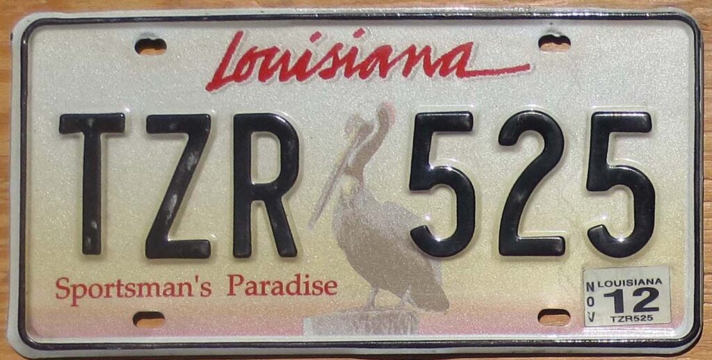 Louisiana | Product categories | Automobile License Plate Store ...