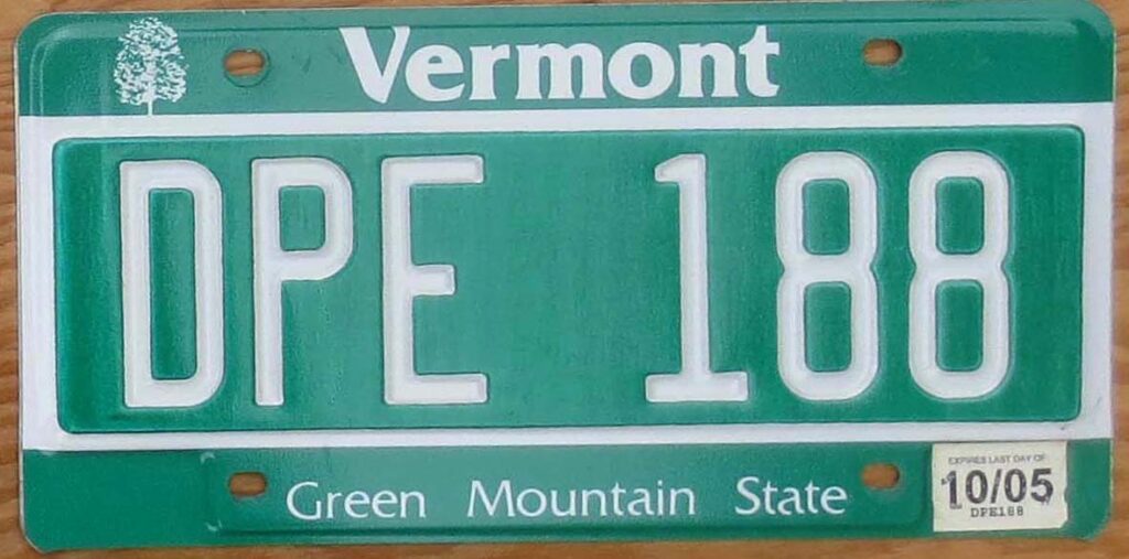 Vermont | Product categories | Automobile License Plate Store ...