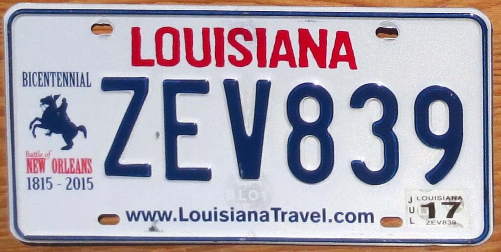 Louisiana | Product categories | Automobile License Plate Store ...