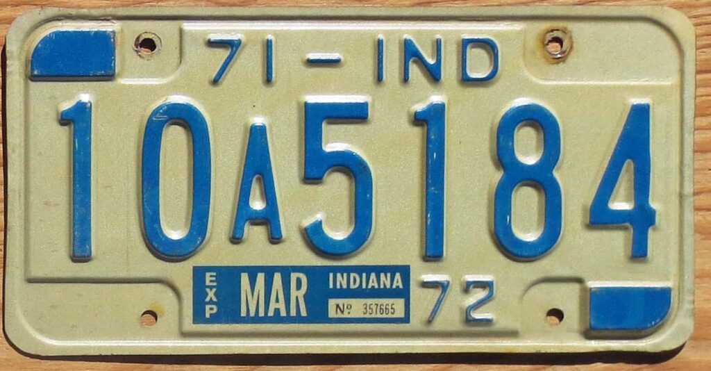 Indiana | Product categories | Automobile License Plate Store ...