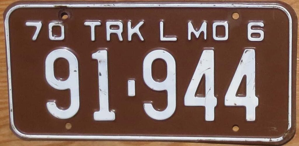 Missouri | Product categories | Automobile License Plate Store ...