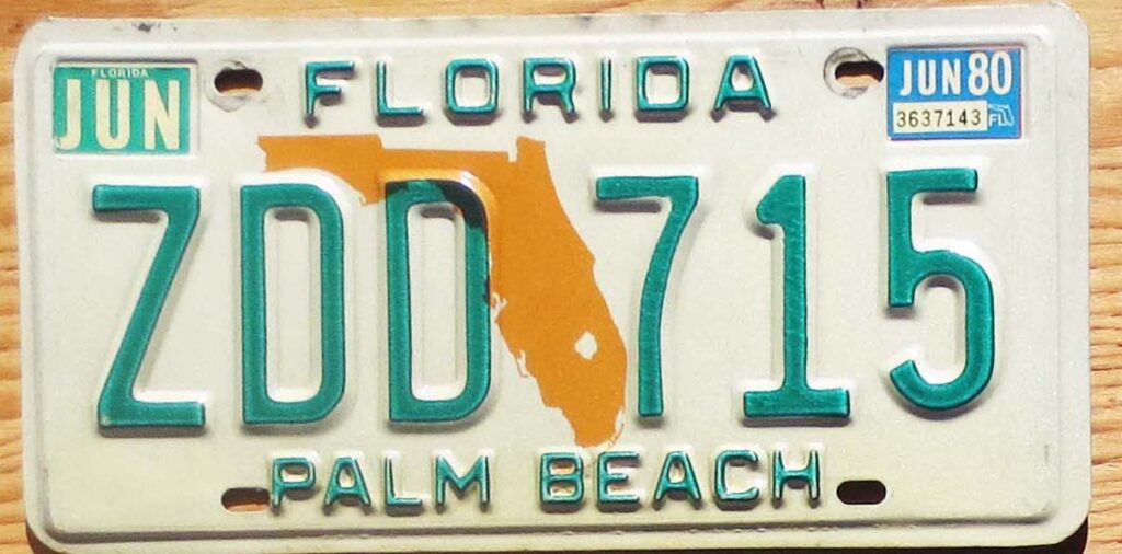 Florida | Product categories | Automobile License Plate Store ...