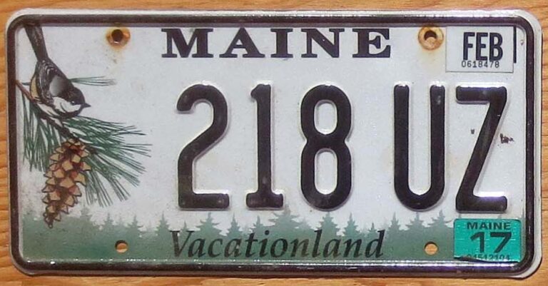 Maine | Product categories | Automobile License Plate Store ...