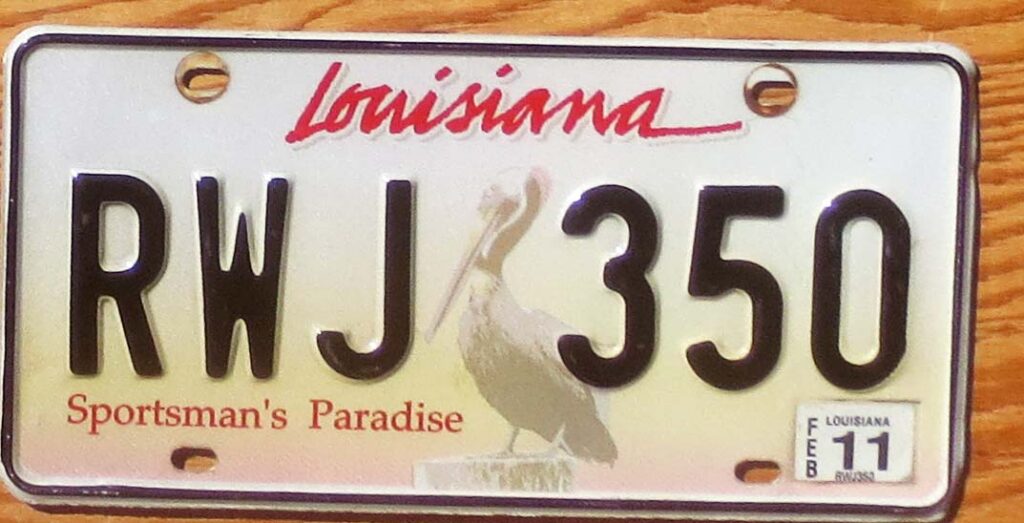 Louisiana | Product categories | Automobile License Plate Store ...