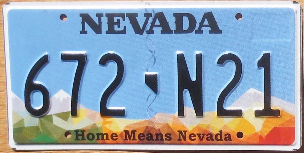 Nevada | Product categories | Automobile License Plate Store ...