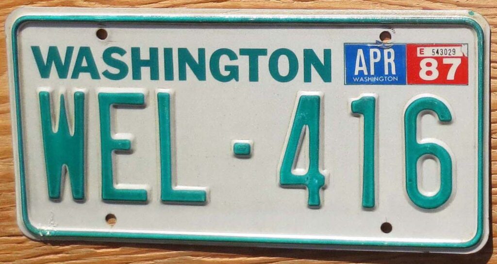 Washington | Product categories | Automobile License Plate Store ...