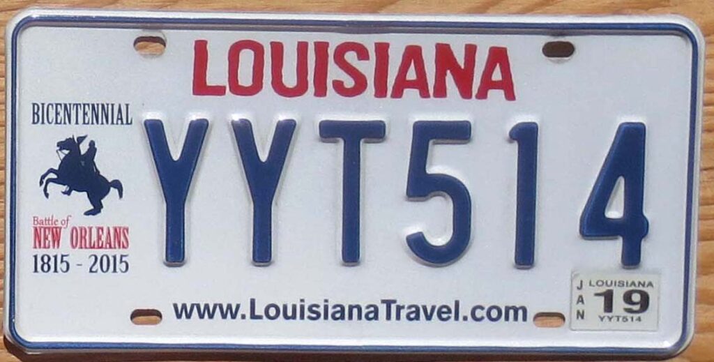 Louisiana | Product categories | Automobile License Plate Store ...