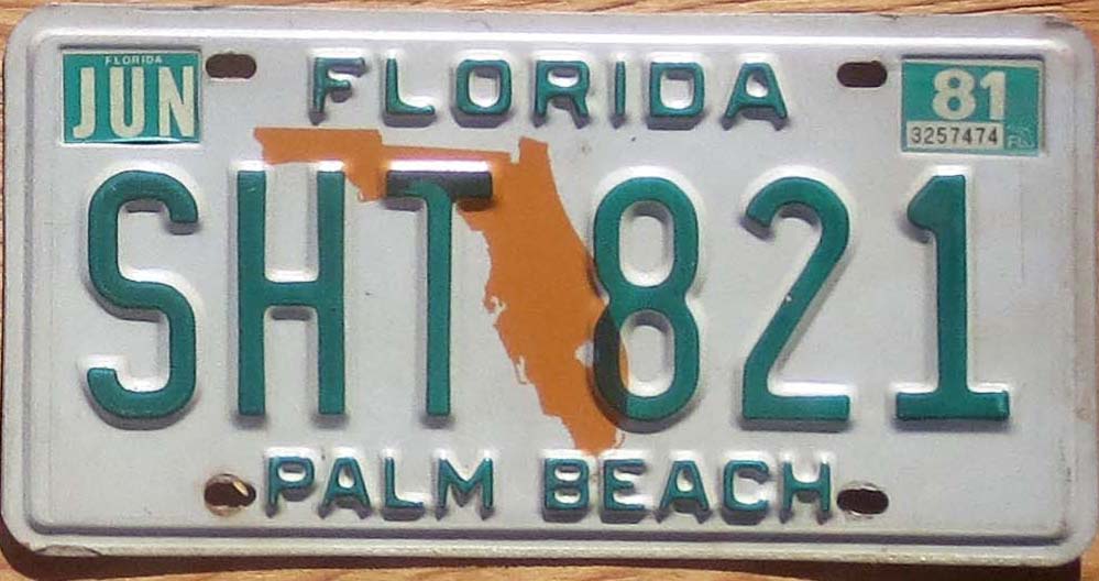 Florida | Product categories | Automobile License Plate Store ...