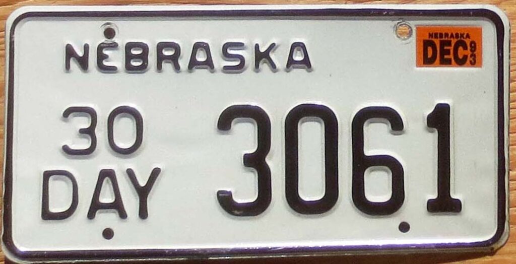 Nebraska | Product categories | Automobile License Plate Store ...