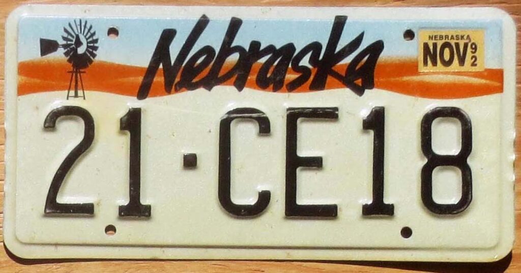 Nebraska | Product categories | Automobile License Plate Store ...