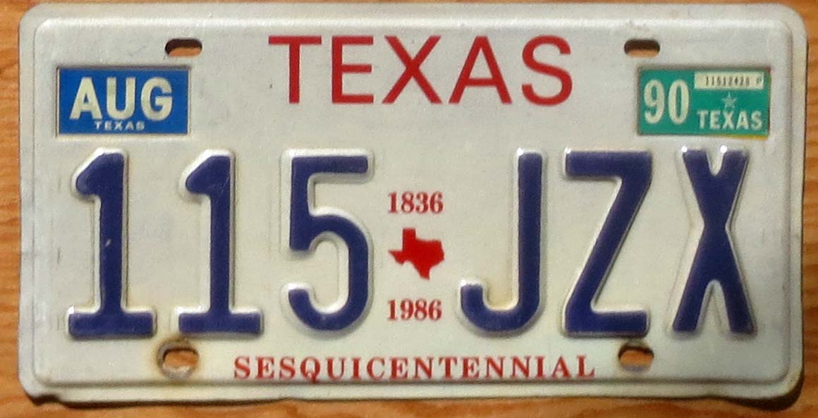 Texas | Product categories | Automobile License Plate Store ...