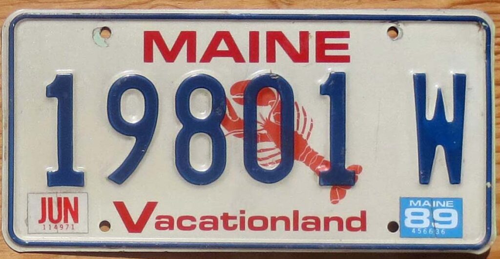 Maine | Product categories | Automobile License Plate Store ...