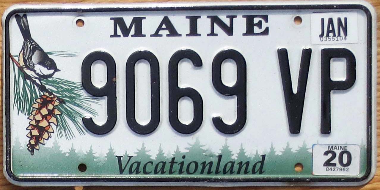Maine | Product categories | Automobile License Plate Store ...