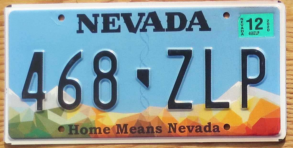 Nevada | Product categories | Automobile License Plate Store ...