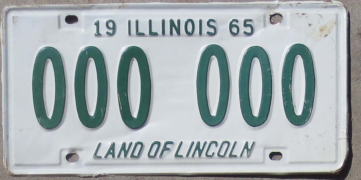 Illinois Archives - Automobile License Plate Store: Collectible License ...