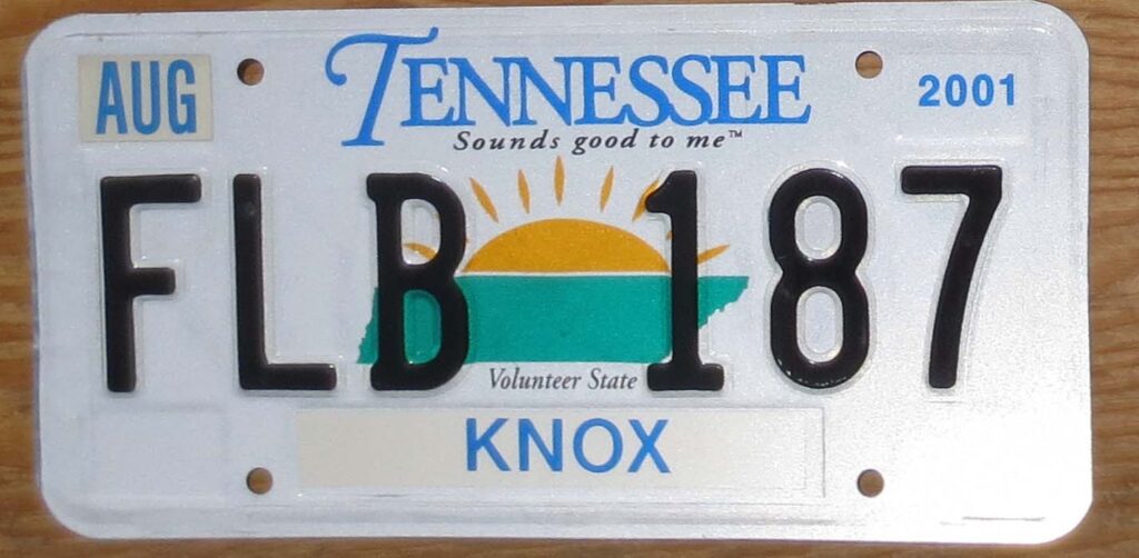 Tennessee Archives - Automobile License Plate Store: Collectible ...