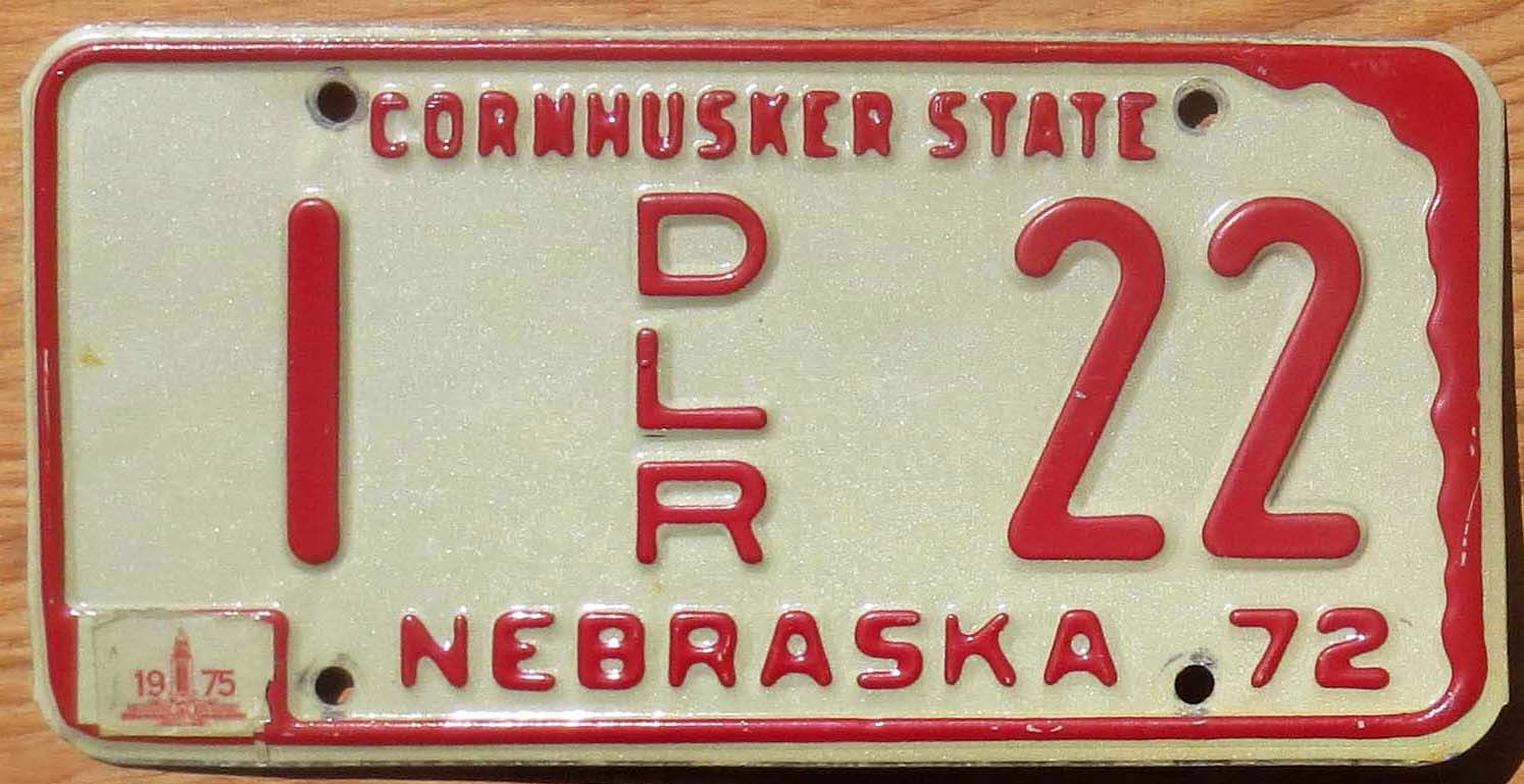 Nebraska | Product categories | Automobile License Plate Store ...