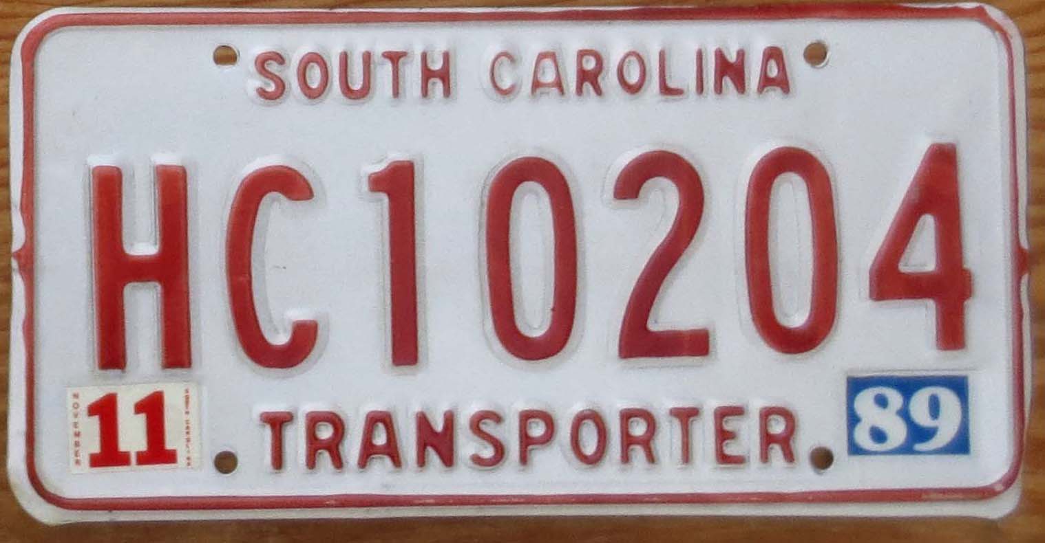 South Carolina | Product categories | Automobile License Plate Store ...