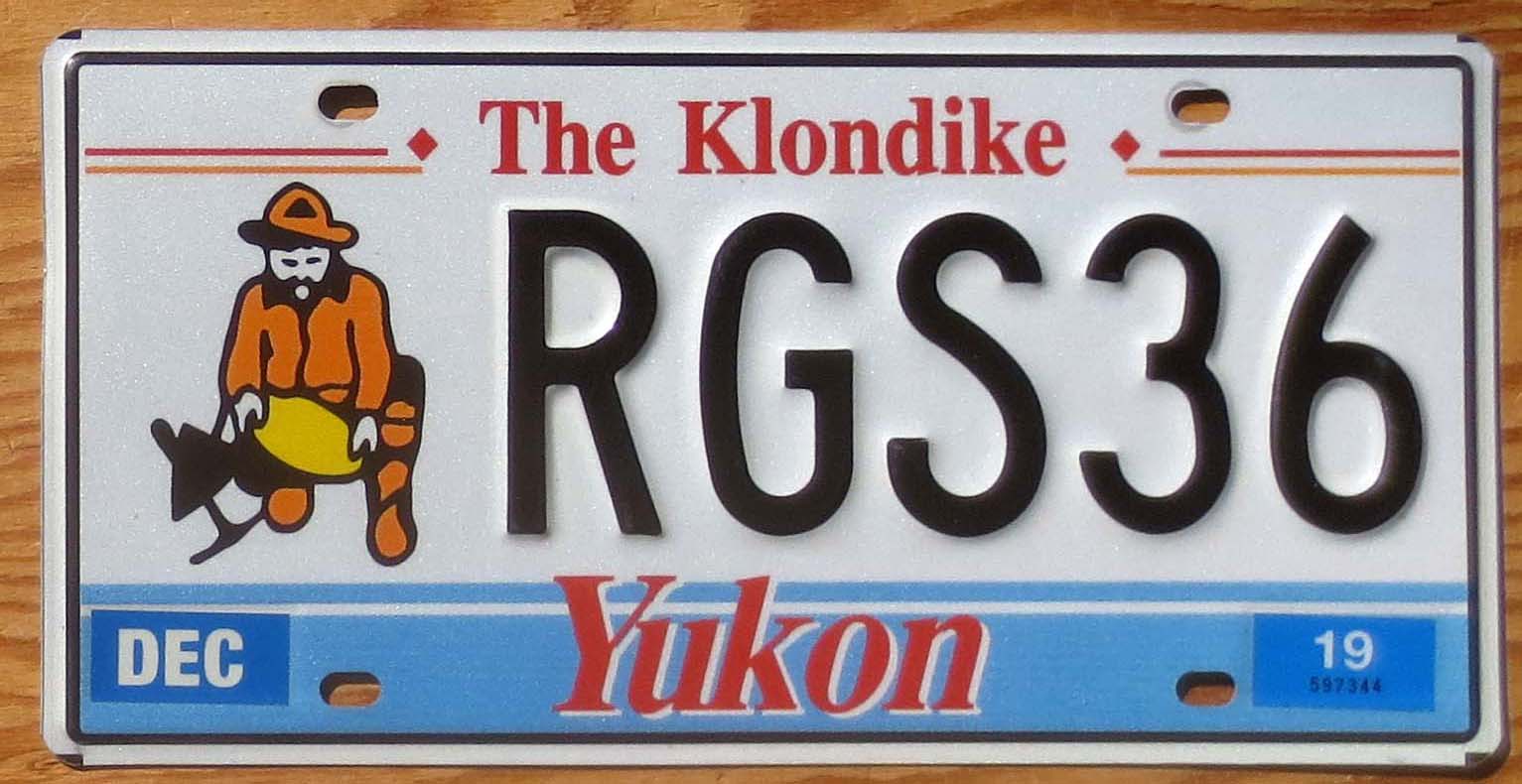 2019 Yukon vg-ex | Automobile License Plate Store: Collectible License ...